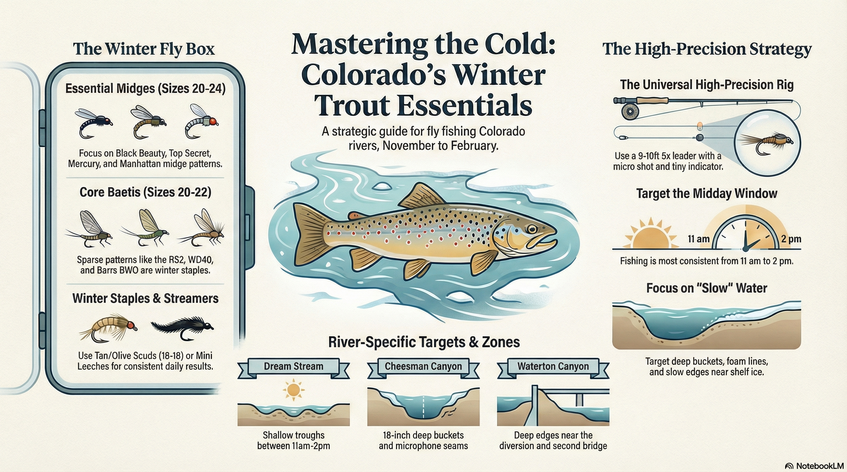 The Colorado Winter Fly Box | What Colorado Trout Actually Eat From Nov ...