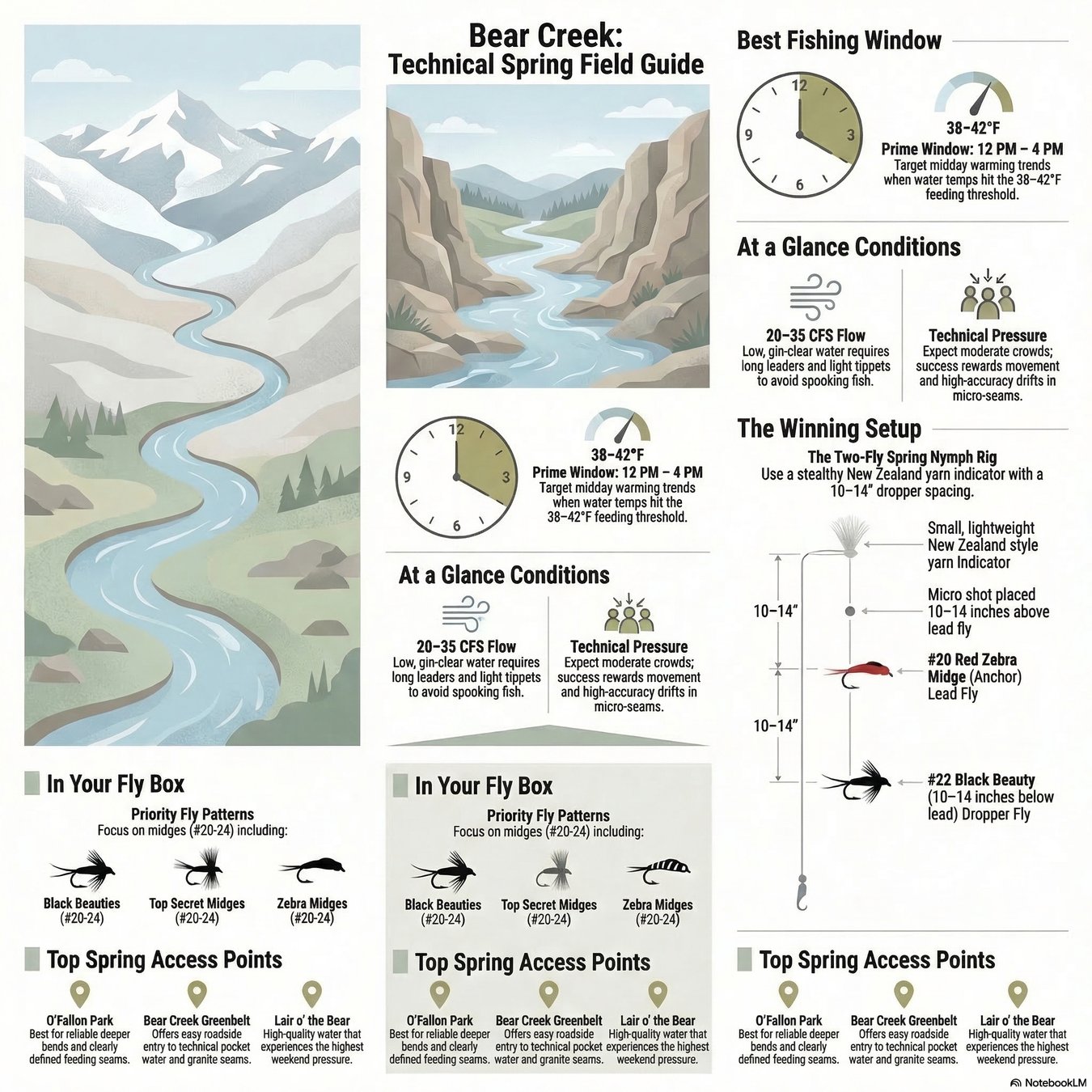 Bear Creek Fly Fishing Report Colorado | Updated March 4, 2026